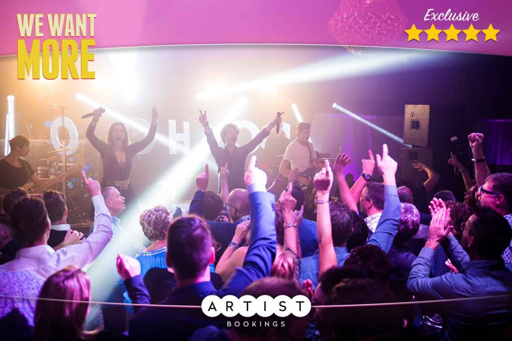 We Want More boeken voor de beste prijs bij Artist Bookings
